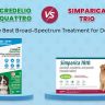 Credelio Quattro vs. Simparica Trio [Comparison Chart]