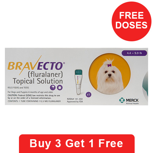 Buy Bravecto Topical for Dogs Online at CanadaPetCare.com