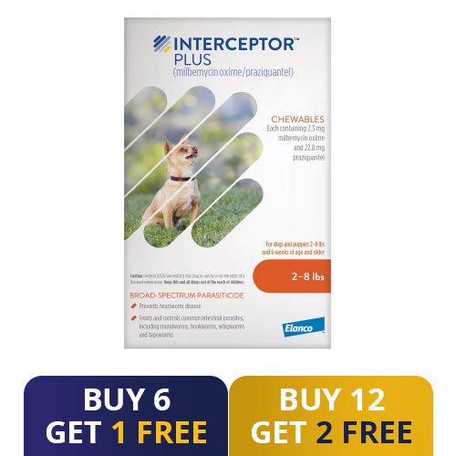 Buy Interceptor Plus for Dogs Online at CanadaPetCare.com