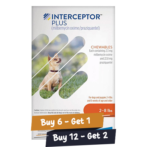 Buy Interceptor Plus for Dogs Online at CanadaPetCare.com