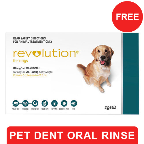 Revolution for Dogs : Buy Revolution for Dogs Flea & Heartworm Treatment